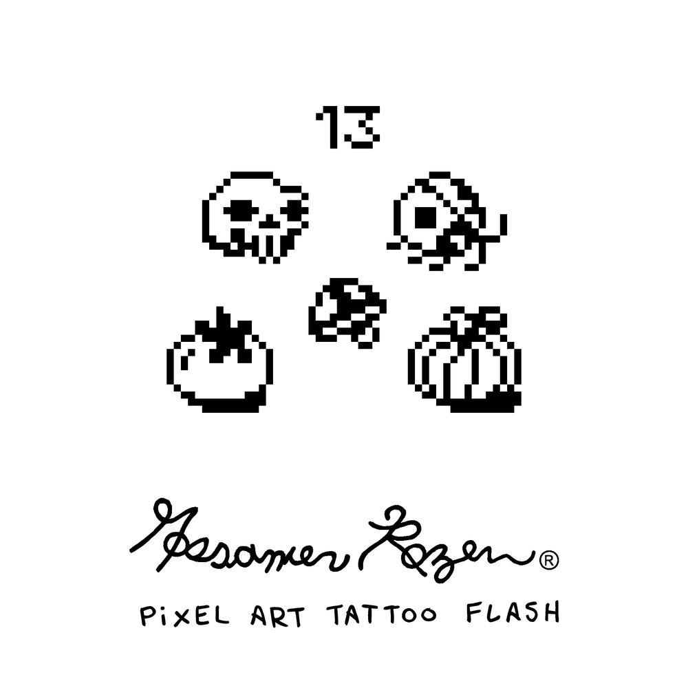 CO:CREATE - Friday 13th Pixel Art Flash by Gossamer Rozen