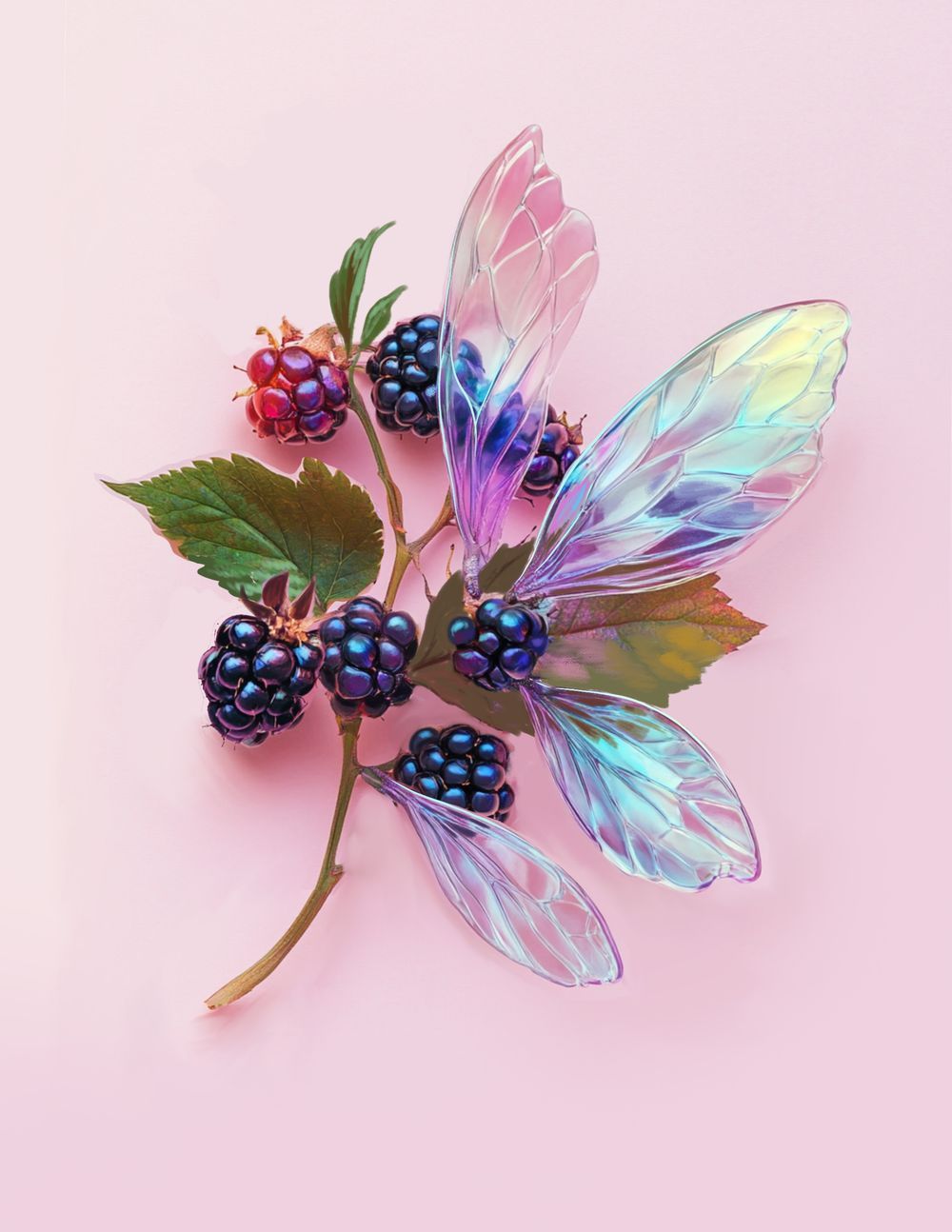 CO:CREATE - Fairy Berry Branch by Pamela Carvalho