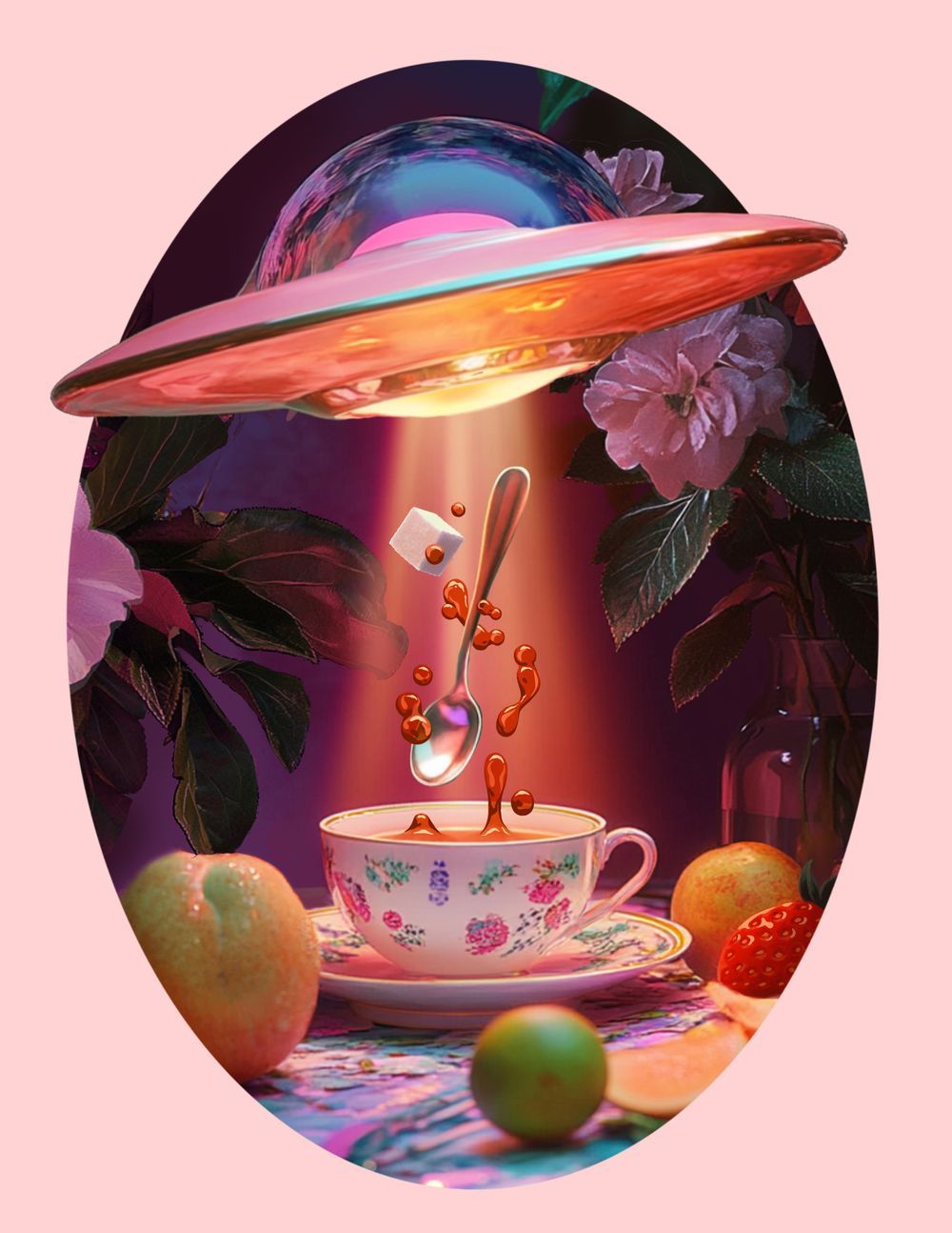 CO:CREATE - UFO Tea Time by Pamela Carvalho