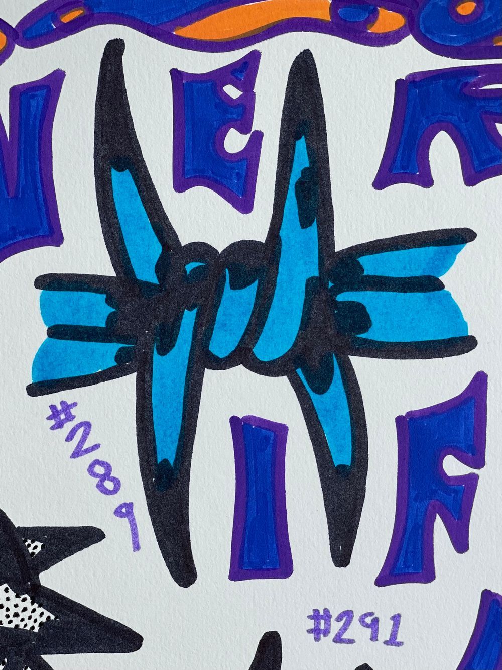 CO:CREATE - Large solo spiked barb by Mitch Dixon