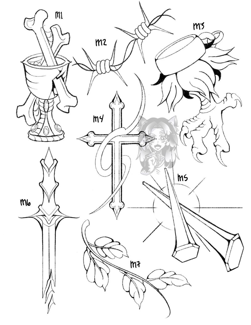 CO:CREATE - Medieval Flash page by Nina Irezumi